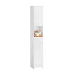 sobuy HOCHSCHRANK Wei&szlig;