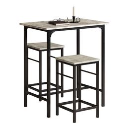 sobuy BARTISCH + 2 x BARHOCKER