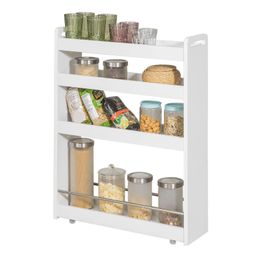 sobuy NISCHENREGAL Wei&szlig;