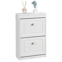 sobuy SCHUHSCHRANK Wei&szlig;