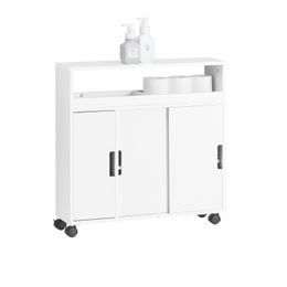 sobuy NISCHENREGAL Wei&szlig;