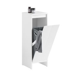 sobuy W&Auml;SCHESCHRANK Wei&szlig;