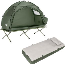 sobuy CAMPINGBETT mit Zelt und aufblasbarer Matratze OGS32-II