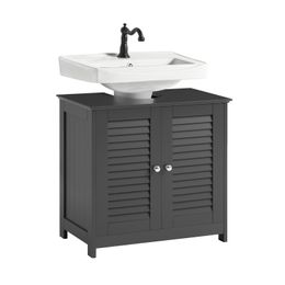 sobuy WASCHBECKENUNTERSCHRANK Grau