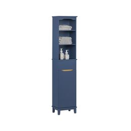 sobuy HOCHSCHRANK Blau