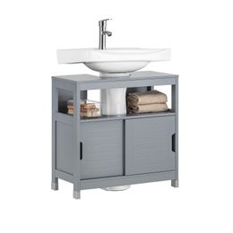 sobuy WASCHBECKENUNTERSCHRANK Grau
