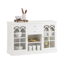 sobuy SIDEBOARD Wei&szlig;