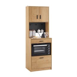 sobuy MIKROWELLENSCHRANK Natur