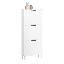 sobuy SCHUHSCHRANK Wei&szlig;
