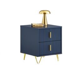 sobuy NACHTTISCH Blau