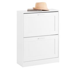 sobuy SCHUHSCHRANK Wei&szlig;
