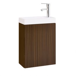 sobuy WASCHBECKENUNTERSCHRANK Natur