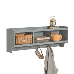 sobuy WANDGARDEROBE Grau