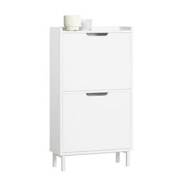 sobuy SCHUHSCHRANK Wei&szlig;