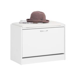 sobuy SCHUHBANK Wei&szlig;