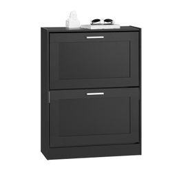 sobuy SCHUHSCHRANK Schwarz