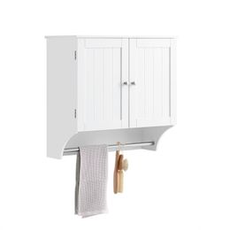 sobuy H&Auml;NGESCHRANK Wei&szlig;
