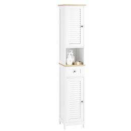sobuy HOCHSCHRANK Wei&szlig;