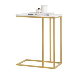 sobuy BEISTELLTISCH Golden