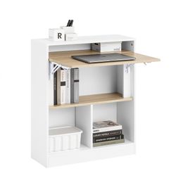 sobuy KLAPPTISCH Wei&szlig;