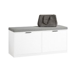 sobuy SCHUHBANK Wei&szlig;