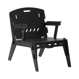 sobuy STUHL Schwarz