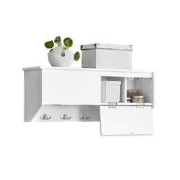 sobuy WANDGARDEROBE Wei&szlig;