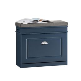 sobuy SCHUHBANK 60cm Blau