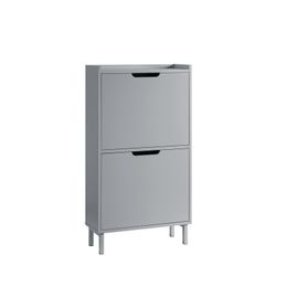 sobuy SCHUHSCHRANK Grau