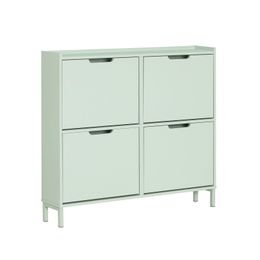 sobuy SCHUHSCHRANK Gr&uuml;n
