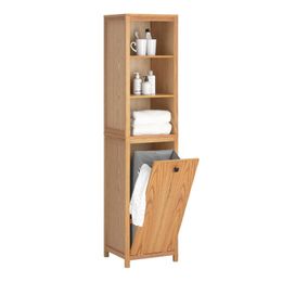 sobuy HOCHSCHRANK mit W&auml;schesack