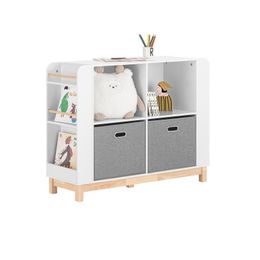 sobuy KINDERREGAL Wei&szlig;