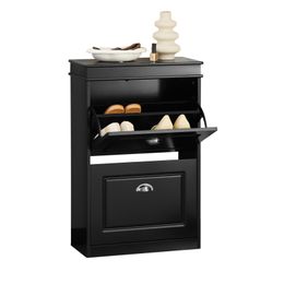 sobuy SCHUHSCHRANK Schwarz