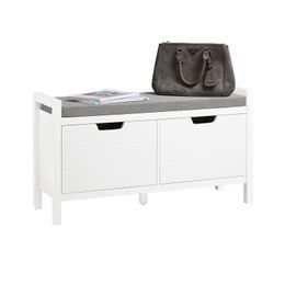 sobuy SCHUHBANK Wei&szlig;