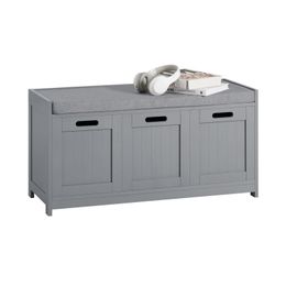 sobuy SCHUHBANK Grau