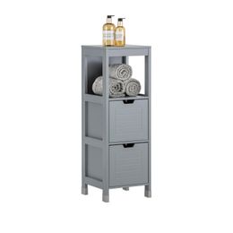 sobuy BADEZIMMERSCHRANK Grau