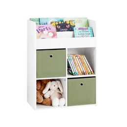 sobuy KINDERREGAL Wei&szlig;