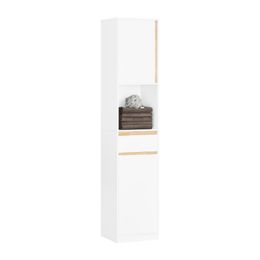 sobuy HOCHSCHRANK Wei&szlig;