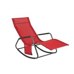 sobuy SONNENLIEGE Rot