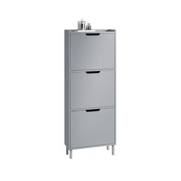 sobuy SCHUHSCHRANK Grau