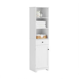 sobuy HOCHSCHRANK Wei&szlig;