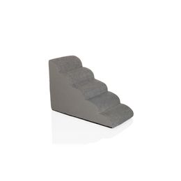 hjh LIVING Haustiertreppe PAWY STEP 5 Stoff