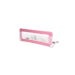 Lorelli Kinder Bettschutzgitter Safety night Gr&ouml;&szlig;e 127 x 45 cm, faltbar, Tasche rosa pink