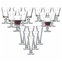 La Roch&eacute;re La Roch&eacute;re Wein- und Sektgl&auml;ser Biene Abeille 18er Set