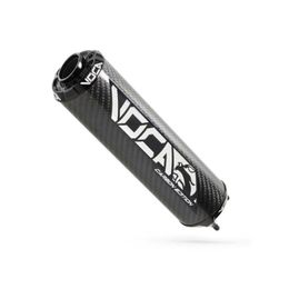 Endschalld&auml;mpfer VOCA Carbon - CNC Endkappe schwarz