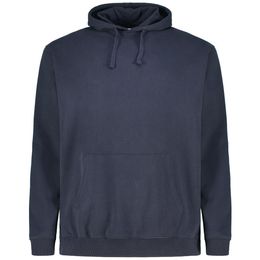 Herren Gro&szlig;e Gr&ouml;&szlig;en | Pfundskerl Hoodie aus Baumwolle Farbe dunkelblau Gr&ouml;&szlig;e: 3XL