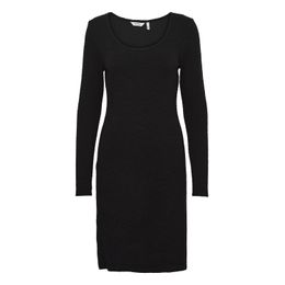 Jerseykleid B.Young "Jerseykleid BYPOLI", Damen, Gr. L, N-Gr, schwarz, Obermaterial: 70% Viskose CV. 25% Polyamid PA. 5% Elasthan EL., Kleider Jerseykleid