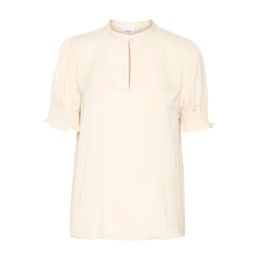 Langarmhemd Saint Tropez "Langarm - Hemd NunniSZ", Damen, Gr. XS, N-Gr, wei&szlig; (ice), Obermaterial: 100% Polyester PES., Hemden
