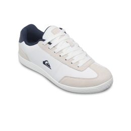 Sneaker Quiksilver "Sutton", Herren, Gr. 6(39), wei&szlig;, Obermaterial: 53% Leder, 46% Synthetik, 1% Textil / Futter: 100% Textil / Laufsohle: 100% Gummi;, Schuhe Sneaker