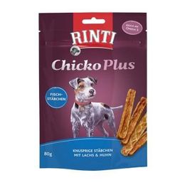 Rinti Chicko Plus Fischst&auml;bchen, mit Lachs und Thunfisch 12x960 g